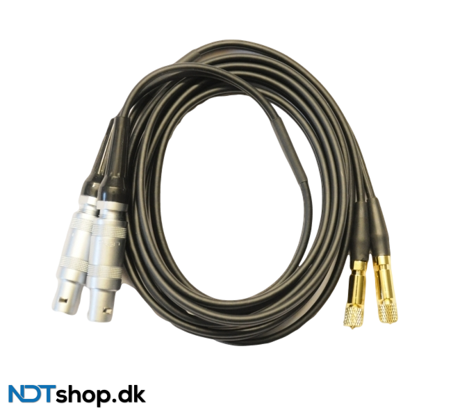 2X LEMO 1 TO 2X MICRODOT - Cables - NDTvendor.com