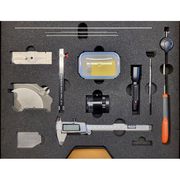 Extended weld inspection kit - Weld Measuring Gauges - NDTvendor.com