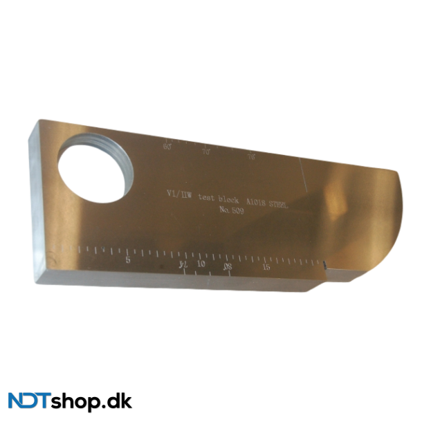 V1/25mm reference block - Reference Test Blocks - NDTvendor.com